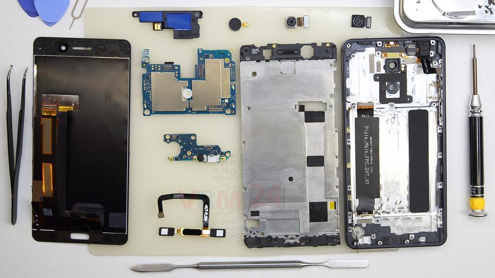 🛠 How to disassemble Nokia 6 (2017) TA-1021 instruction | Photos + Video