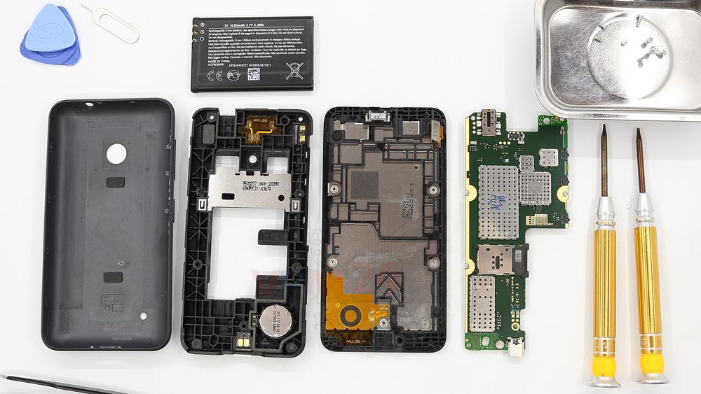🛠 How to disassemble Nokia Lumia 530 RM 1017 instruction | Photos + Video