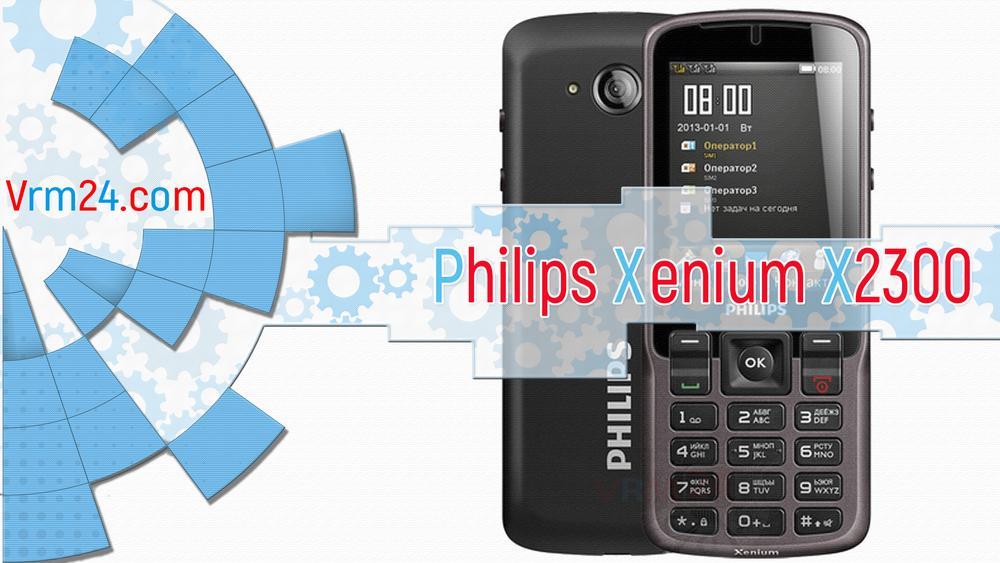 🔬 Revisão técnica de Philips Xenium X2300 | Foto + Classificação