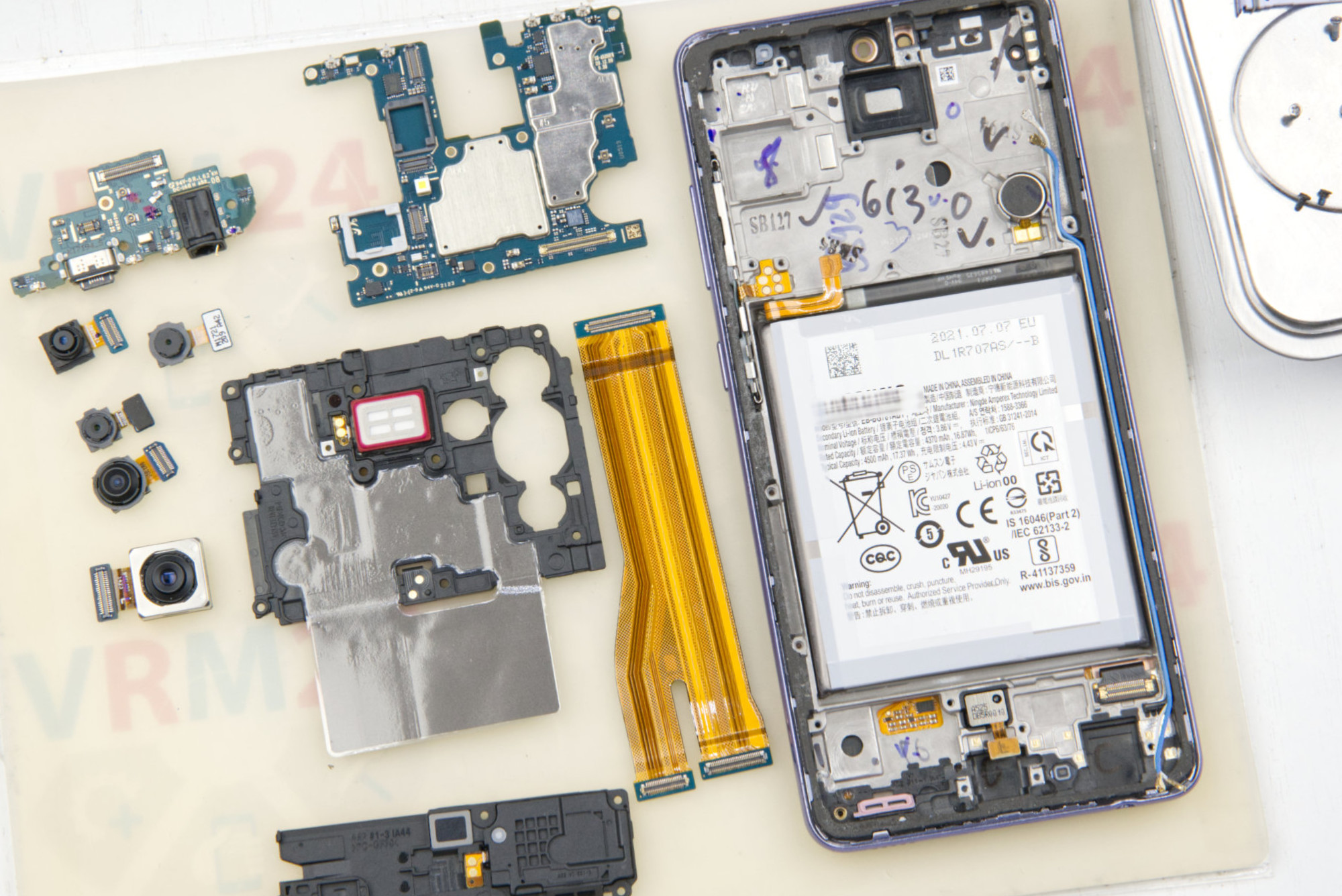 🔬 Revisión técnica de Samsung Galaxy A52 SM-A525 | Foto + Calificación
