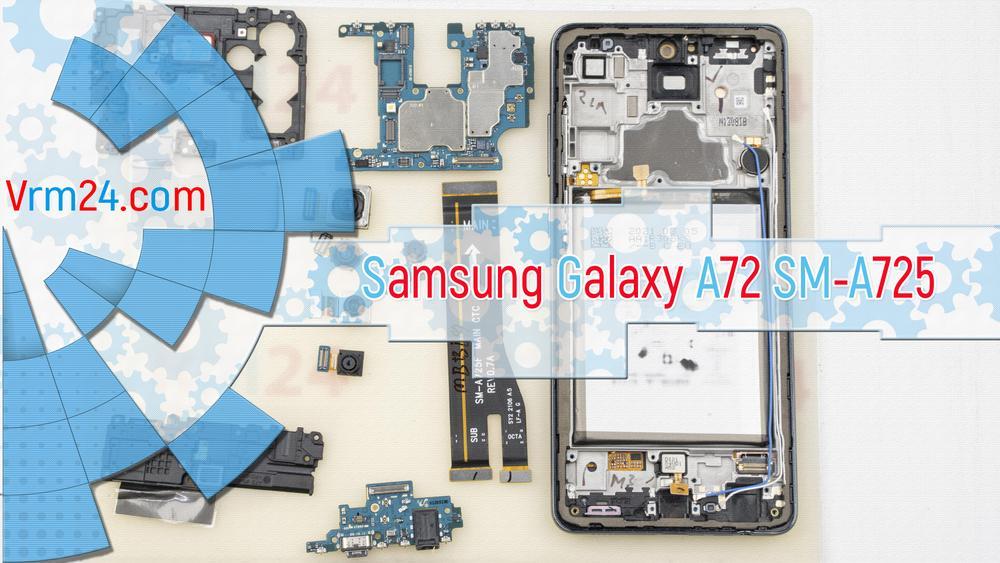 🔬 Revisão técnica de Samsung Galaxy A72 SM-A725 | Foto + Classificação