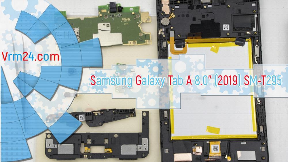 🔬 Revisión técnica de Samsung Galaxy Tab A 8.0'' (2019) SM-T295 | Foto ...