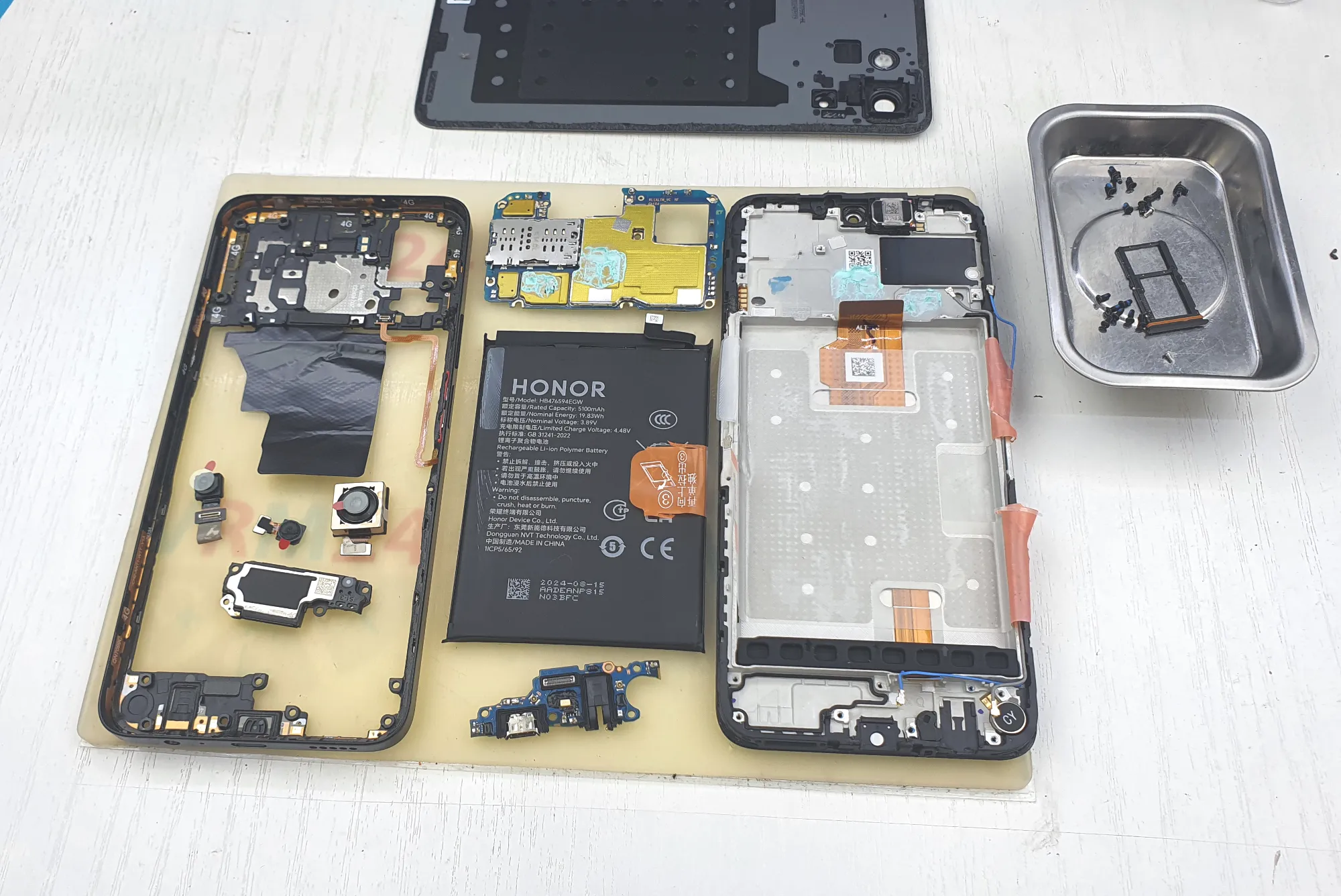 🛠 How to disassemble HONOR X7c instruction | Photos + Video