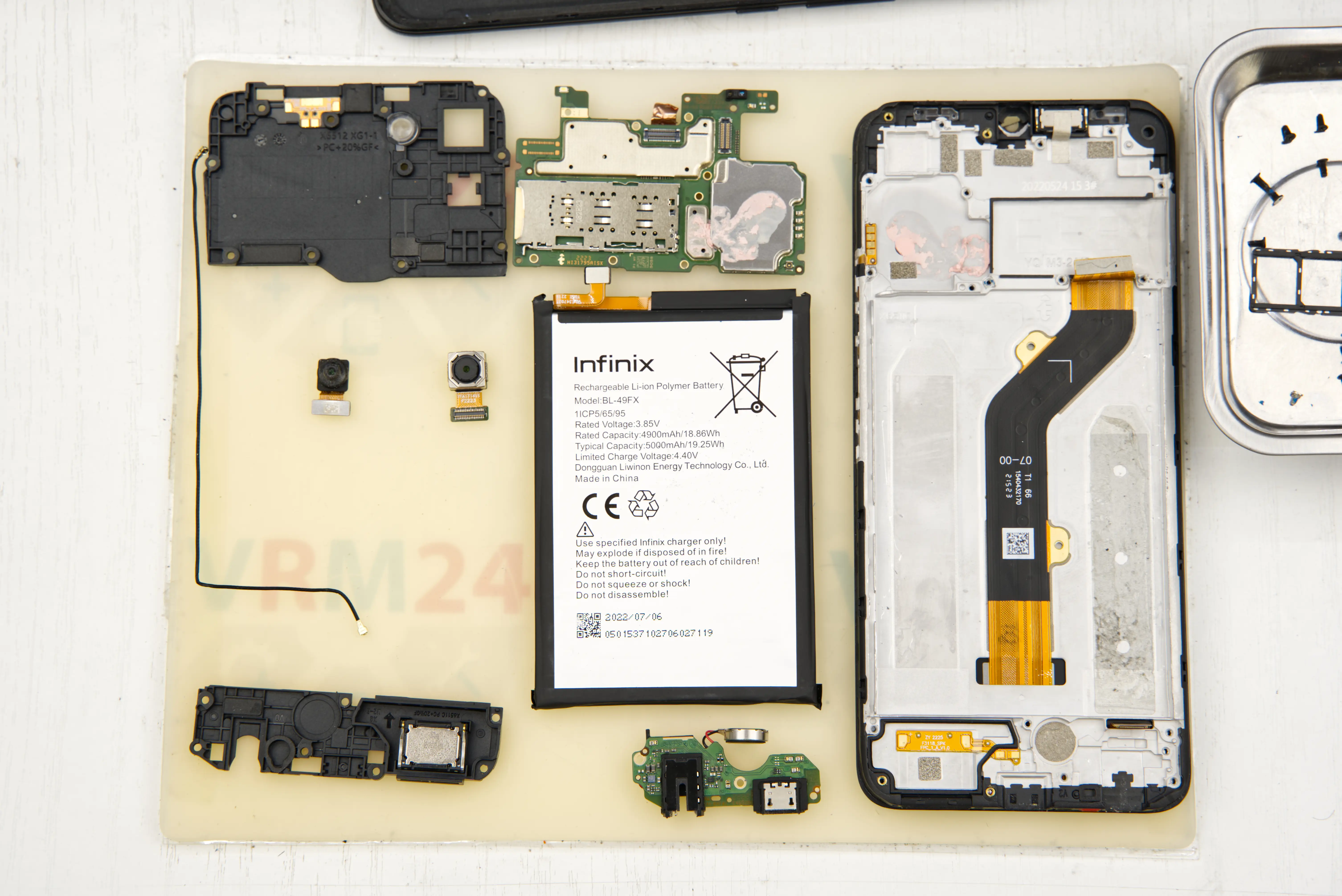 🛠 How to disassemble Infinix Smart 6 HD instruction | Photos + Video