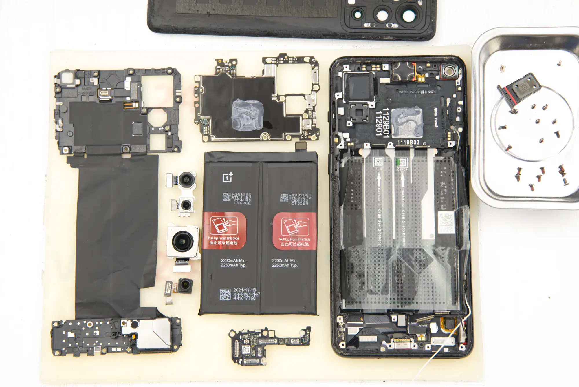 🛠 How to disassemble OnePlus 9RT 5G instruction | Photos + Video