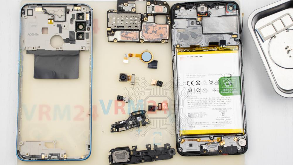 🛠 How to disassemble Oppo A53 instruction | Photos + Video