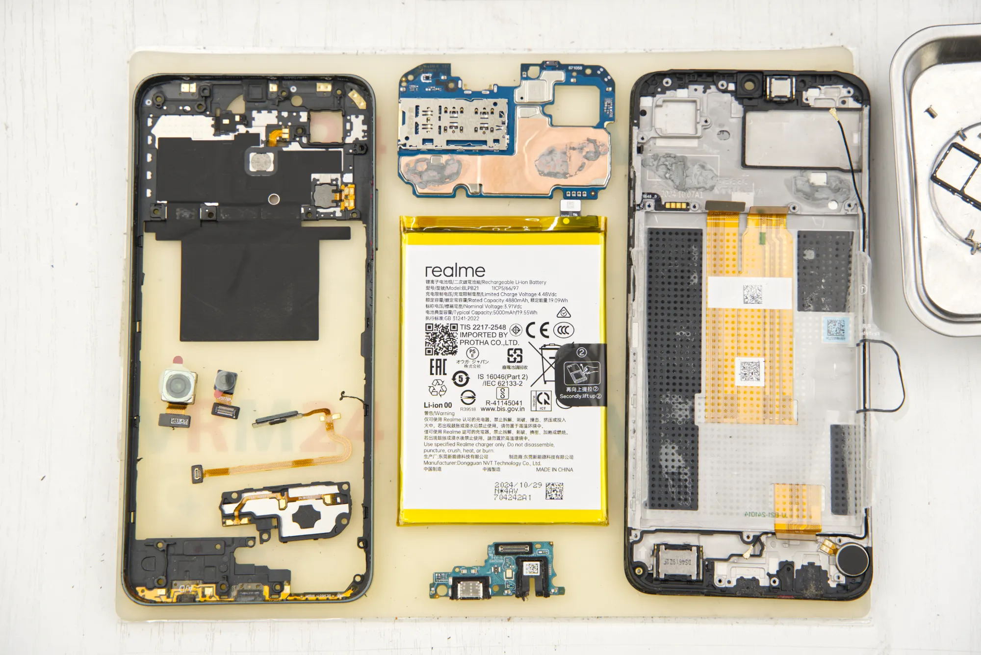 🛠 How to disassemble Realme C61 instruction | Photos + Video