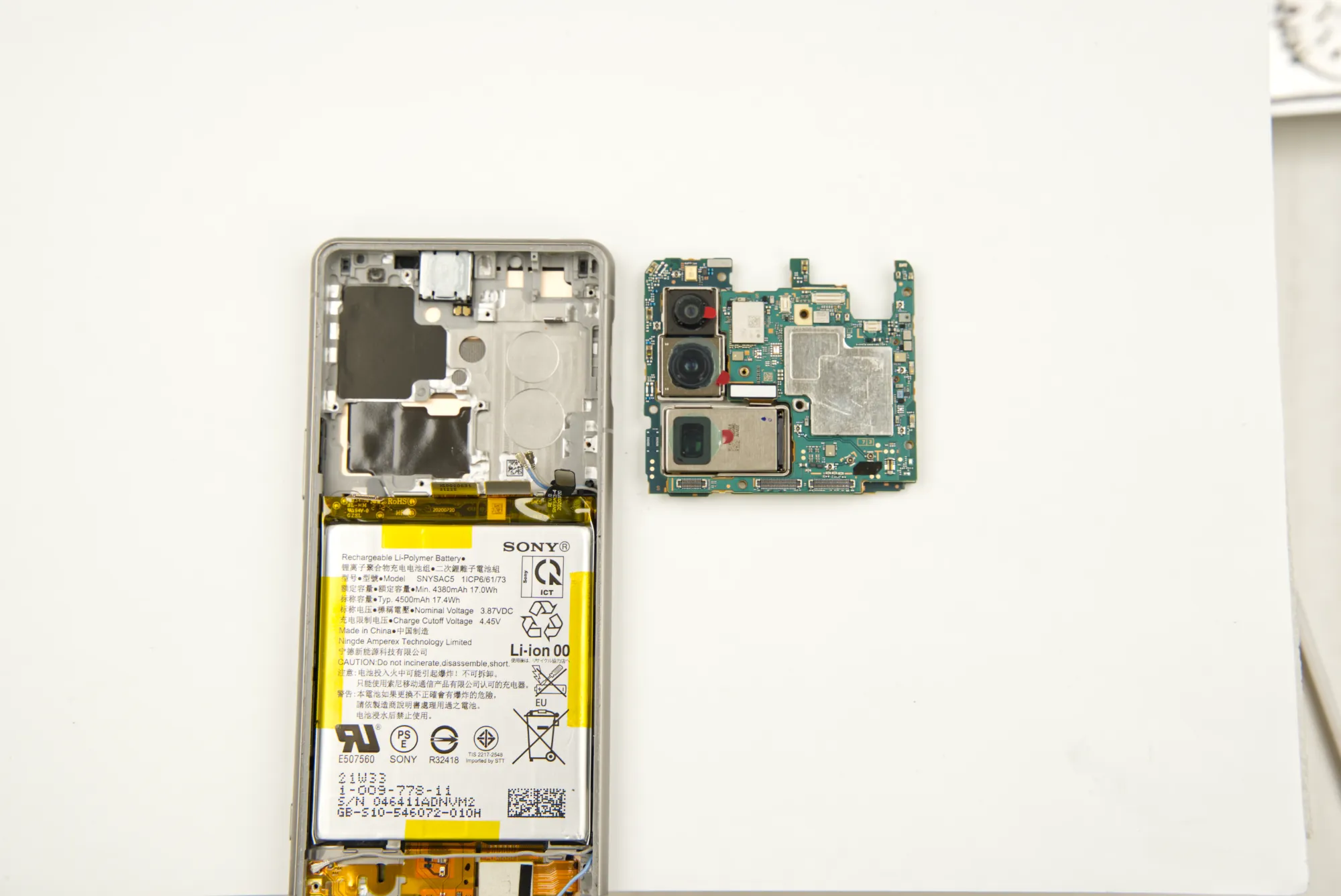 🛠 How to disassemble Sony Xperia 5 III instruction | Photos + Video