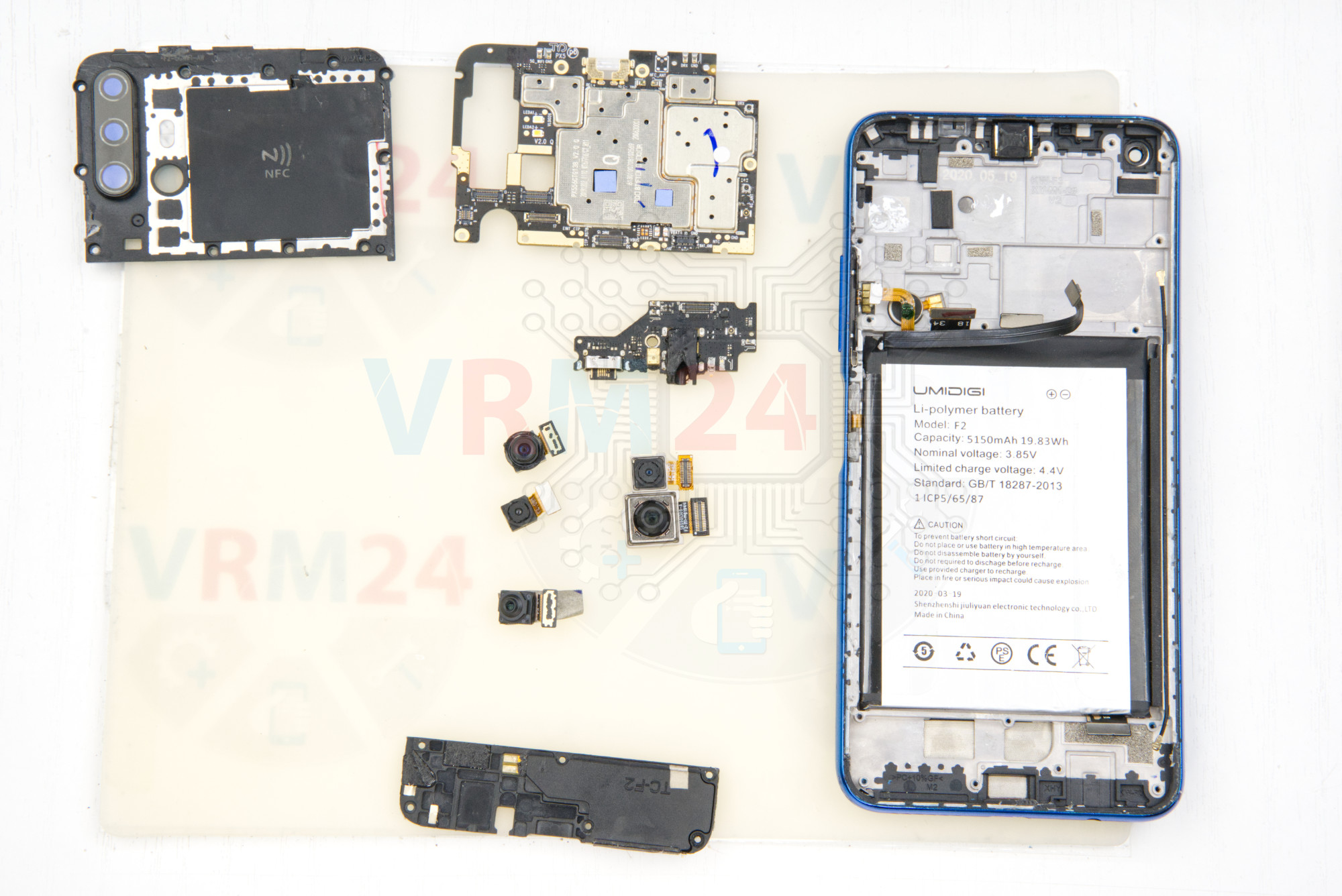 🛠 How to disassemble UMIDIGI F2 instruction | Photos + Video