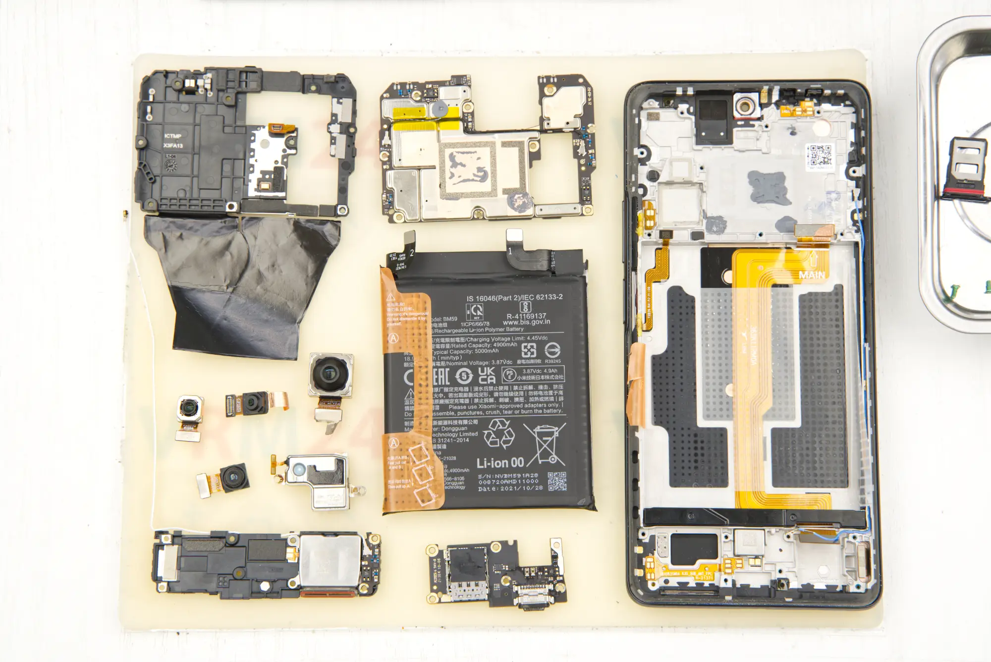🛠 How to disassemble Xiaomi 11T instruction | Photos + Video