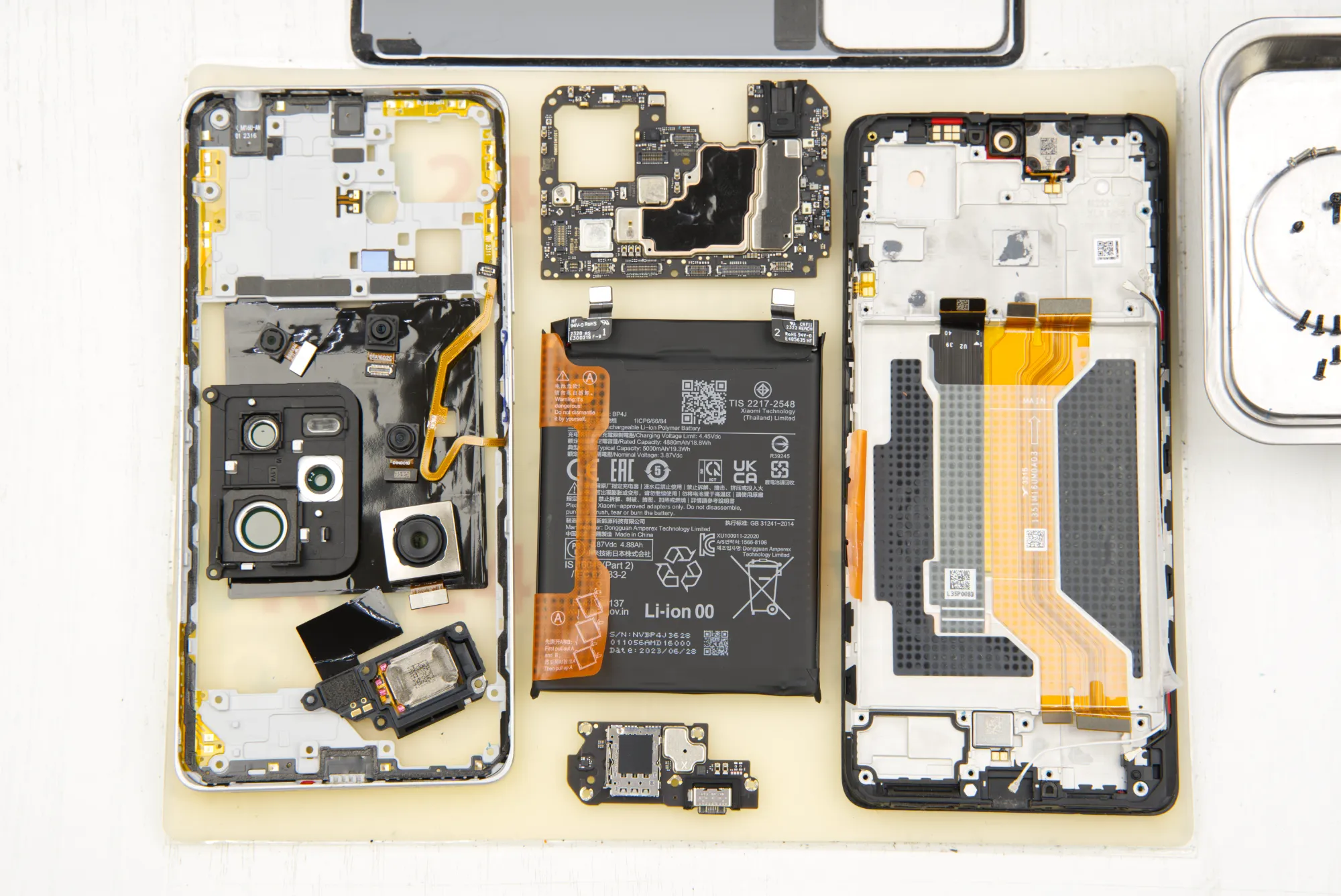 🛠 How to disassemble Xiaomi Redmi Note 12 Pro+ instruction | Photos + Video