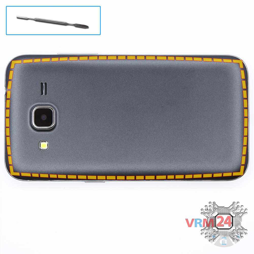 🛠 How to disassemble Samsung Galaxy Core Prime SM-G360 instruction | Photos + Video