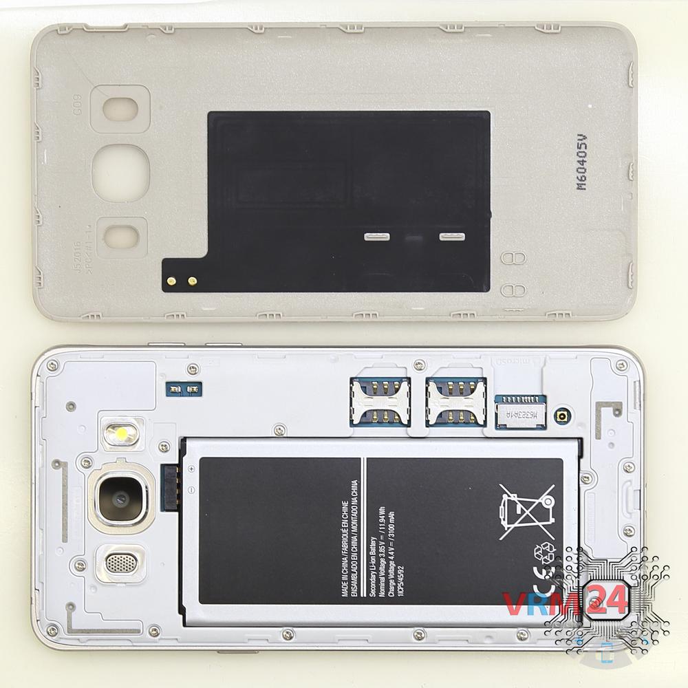 🛠 How to disassemble Samsung Galaxy J5 (2016) SM-J510 instruction | Photos + Video