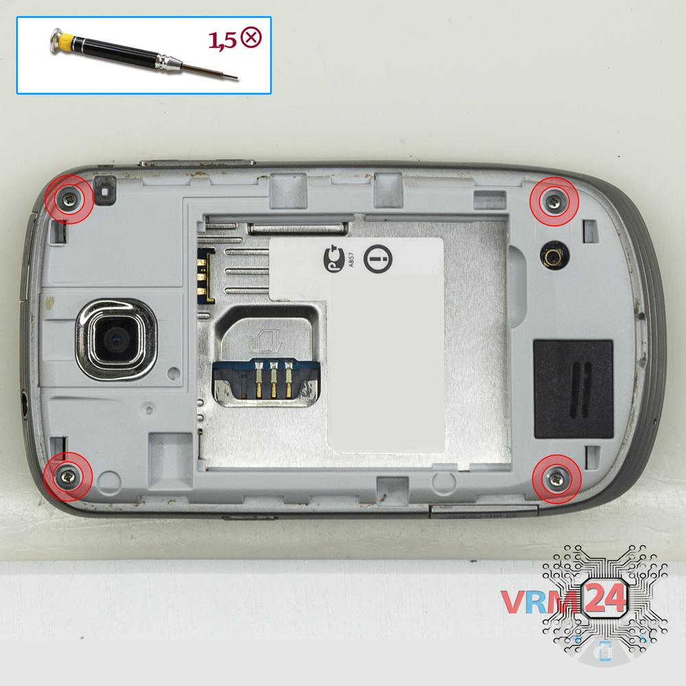 🛠 How to disassemble Samsung Galaxy Mini GT-S5570 instruction | Photos + Video