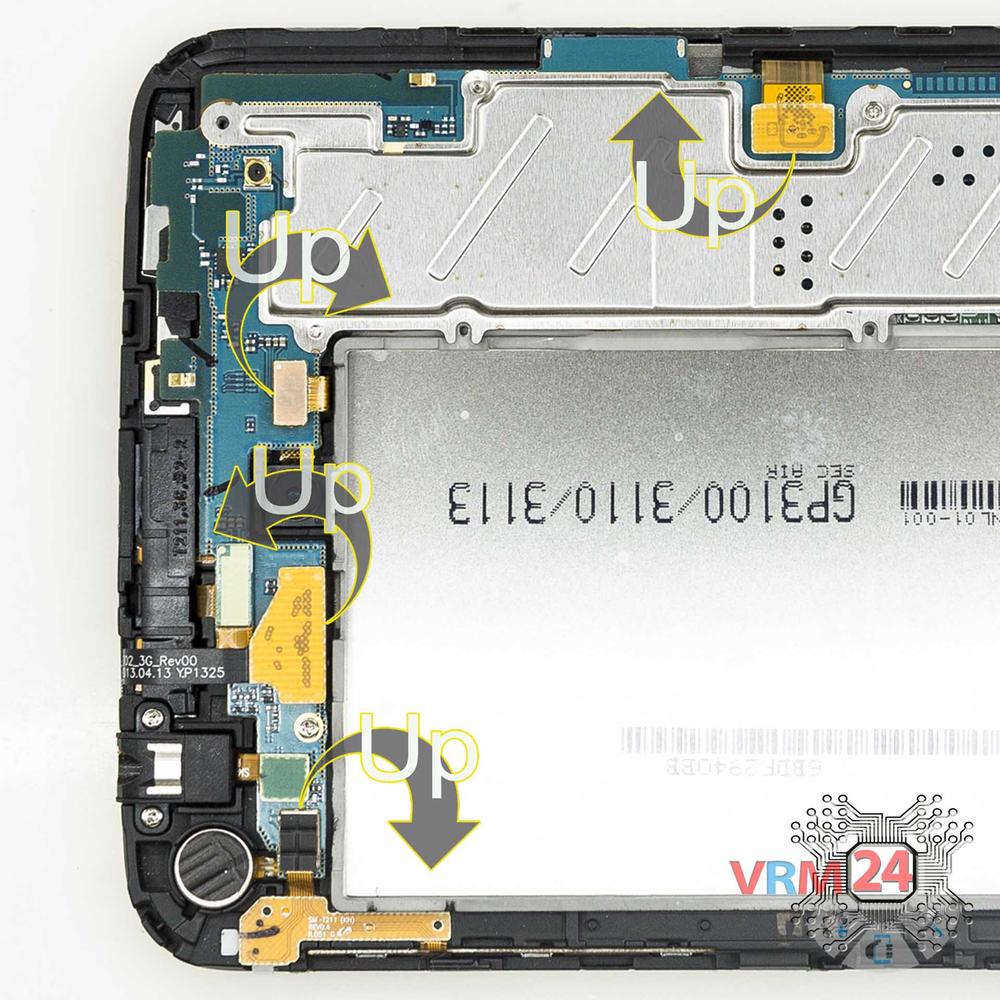 🛠 How to disassemble Samsung Galaxy Tab 3 7.0'' SM-T211 instruction | Photos + Video