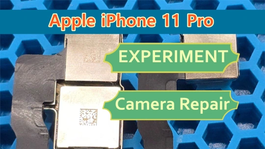 Reparando la cámara de un Apple iPhone 11 Pro / iPhone 11 Pro Max ...